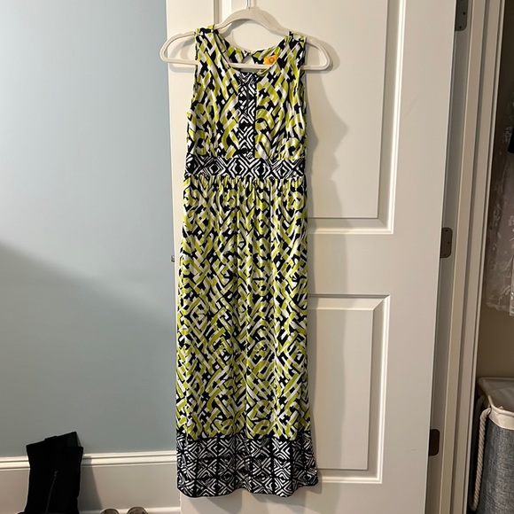 Ruby Rd. | Dresses | Ruby Rd Lime Black Dress | Poshmark